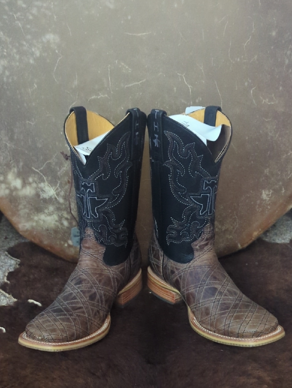 Tin Haul | Shoes | Tin Haul Mens Whats Your Angle Square Toe Cowboy ...